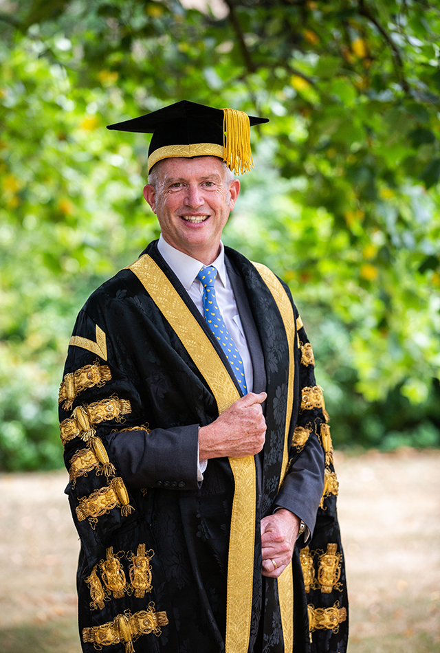 Paul Lindley OBE, Chancellor of the University of Reading